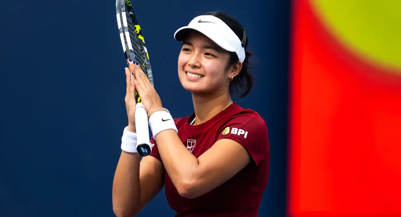 K8Airdrop Promo Giveaways Filipina Alex Eala Stuns Madison Keys, Moves ...